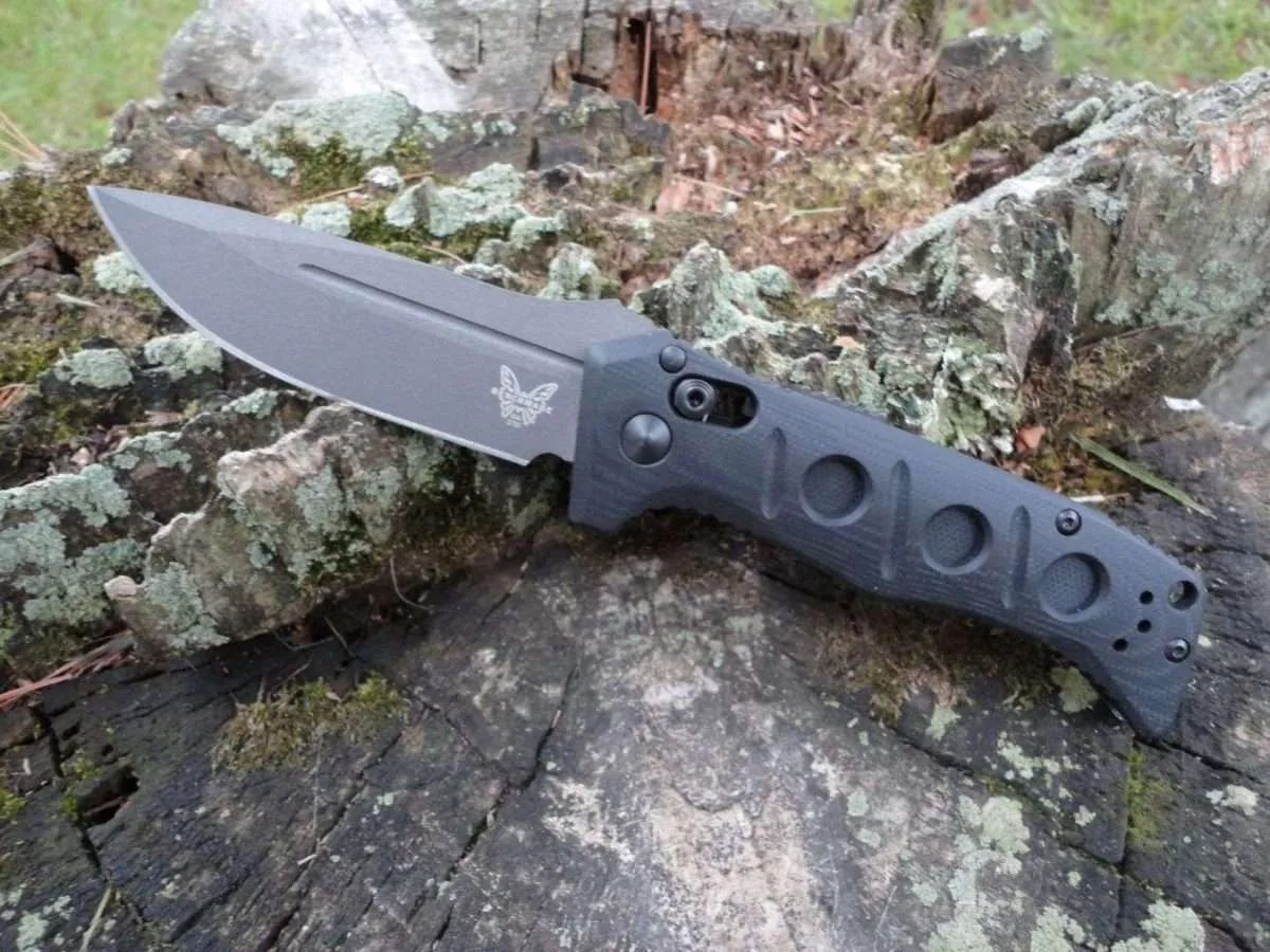 Benchmade 2730GY-1 Mini Auto Adamas - Revolver Tactical